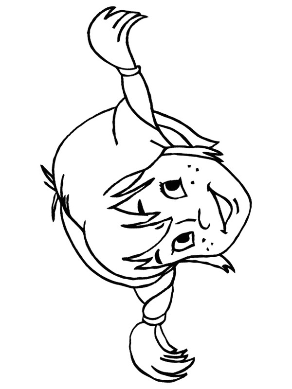 10+ gratis målarbilder av Pippi Långstrump att skriva ut